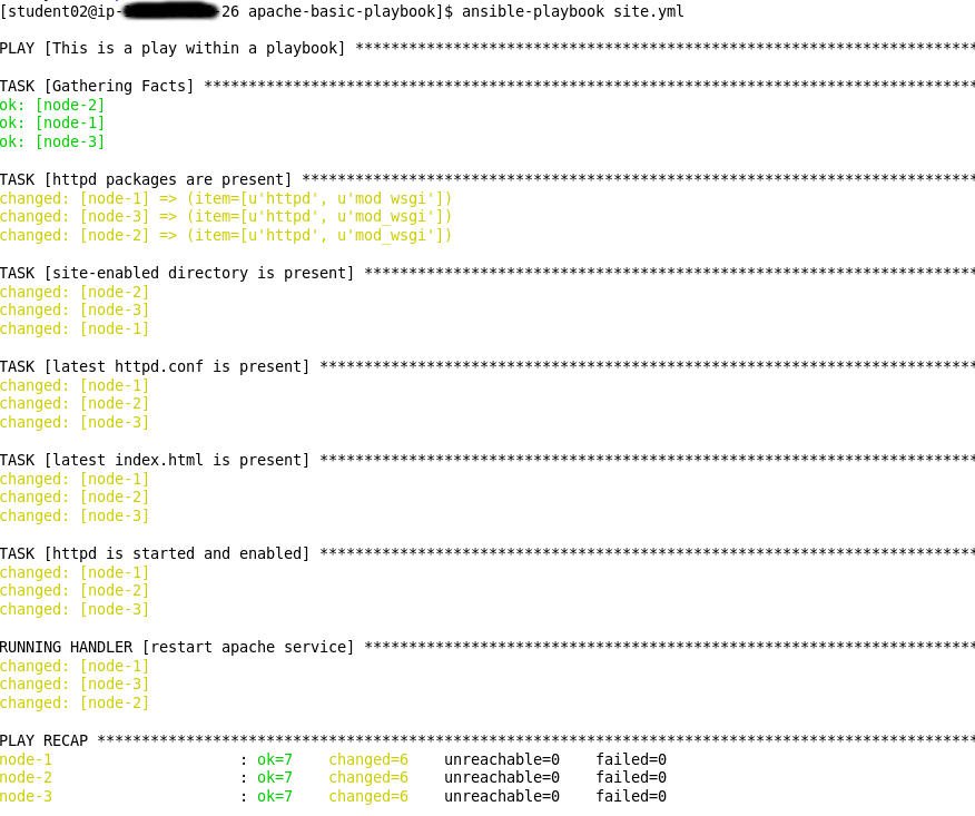 Exercise 4 Running The Apache Basic Playbook Ansible